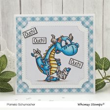 Get Well Dragons Clear Stamp Set - Whimsy - Teaspoon of Fun