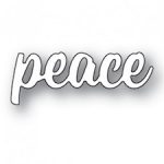 Peace Jotted Script Craft Die by Memory Box - Teaspoon of Fun