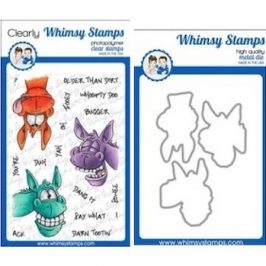 Wonky Donkey Stamp and Die Combo - Teaspoon of Fun