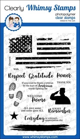 Patriotic Stamp Sets and Die Set Combo - Teaspoon of Fun