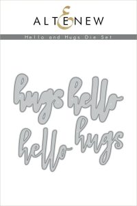 Hello and Hugs Stamp and Die Combo - Teaspoon of Fun