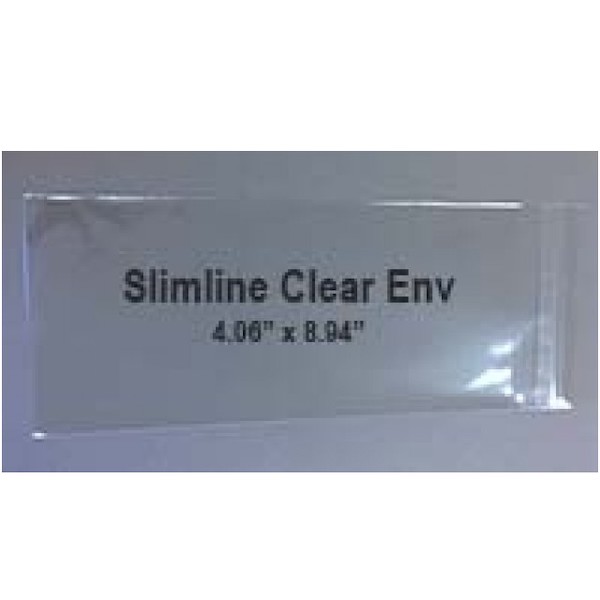 Clear Slimline Envelopes, pkg of 10 - Teaspoon of Fun