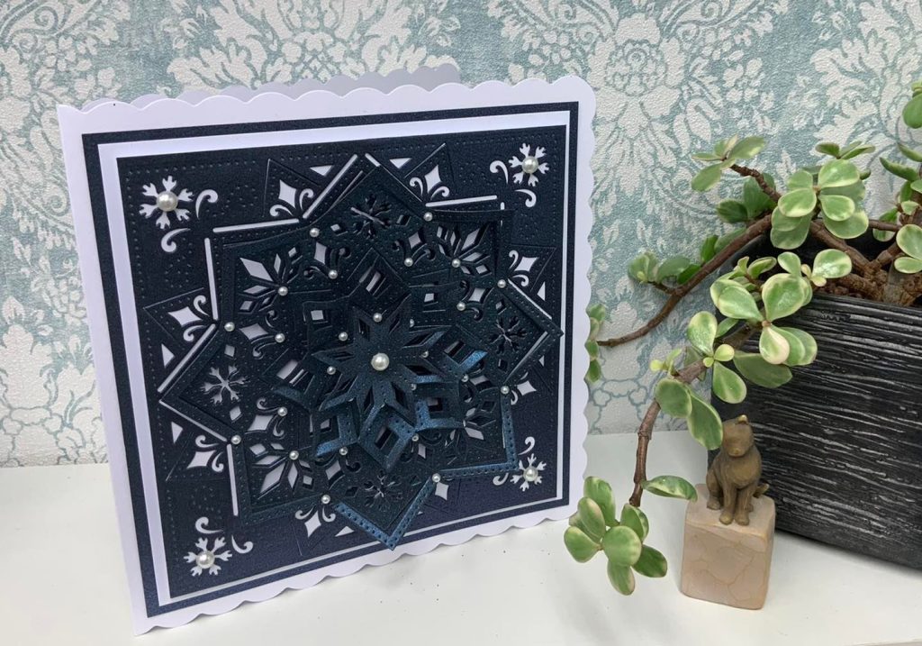 Snowflake Mandala Craft Die - Teaspoon of Fun