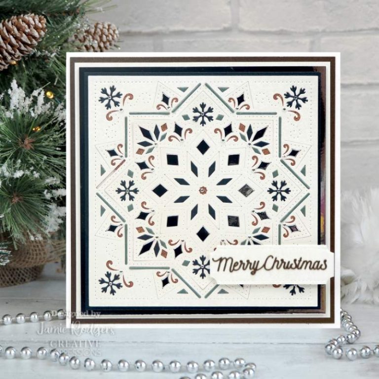 Snowflake Mandala Craft Die - Teaspoon of Fun