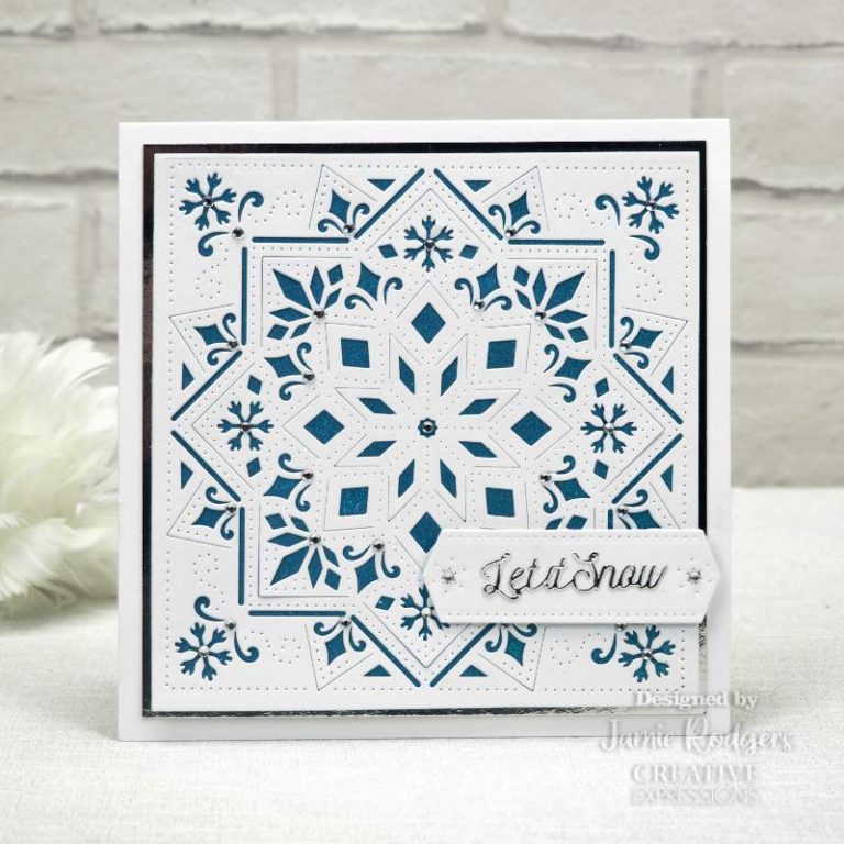 Snowflake Mandala Craft Die - Teaspoon of Fun