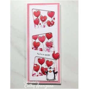 Penguin Peeker Clear Stamp Set - Teaspoon of Fun