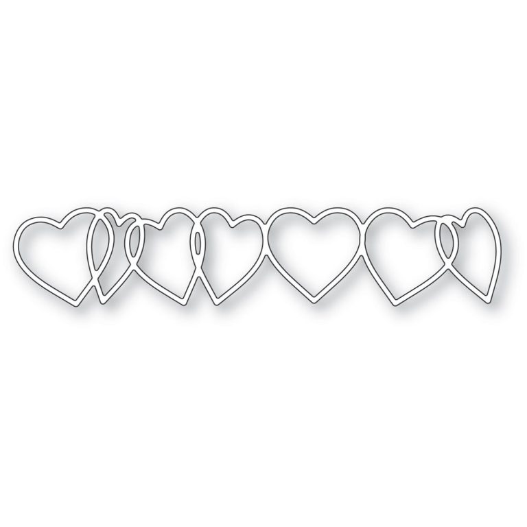 Heart Ring Stack Craft Die - Teaspoon of Fun