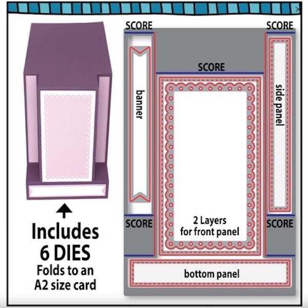 Center Step Die - Teaspoon of Fun