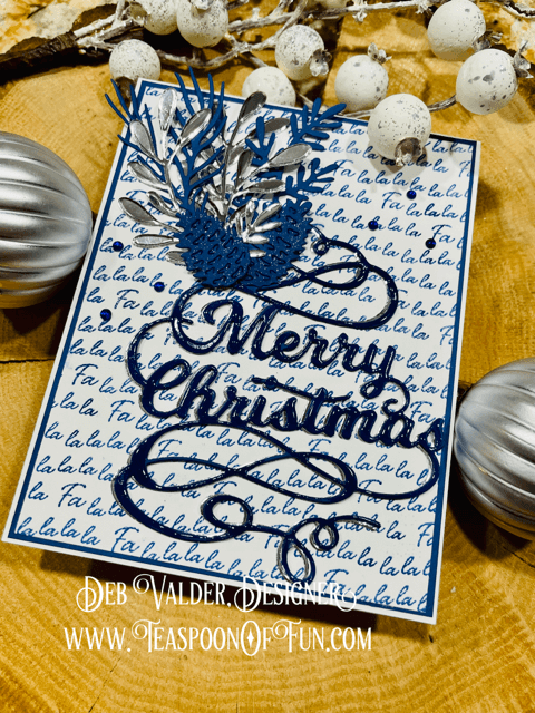 Merry Christmas Flourish with Deb & Vicki - Teaspoon of Fun
