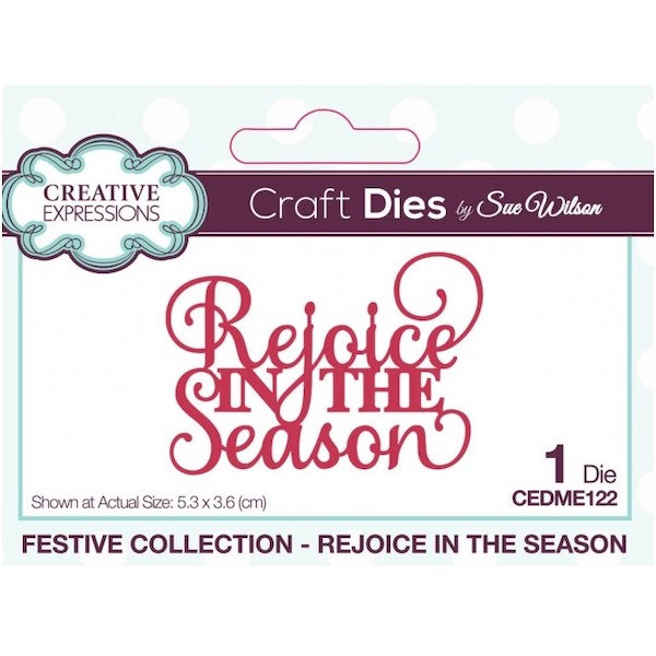 Rejoice in the Season Die Set - Teaspoon of Fun